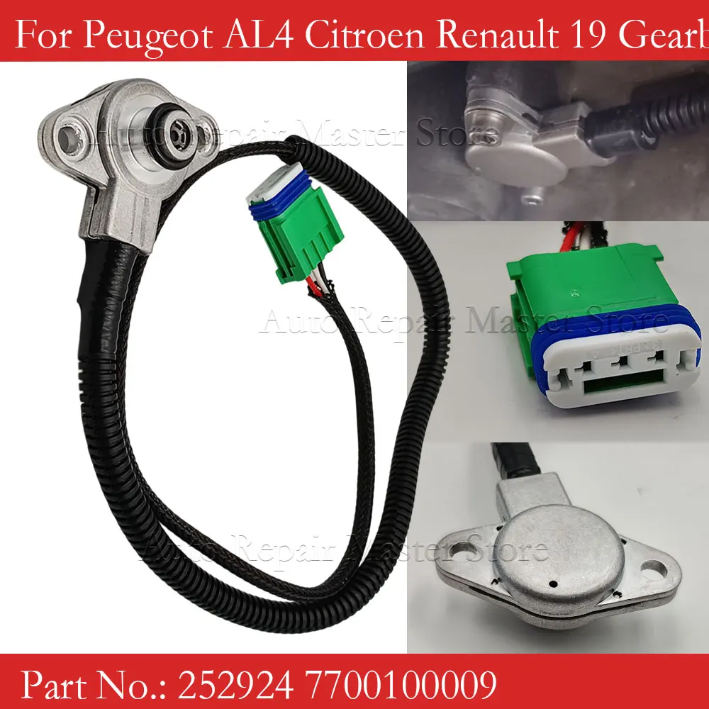 Transmission Pressure Sensor 7700100009 252924 For Peugeot 206 307 308 ...