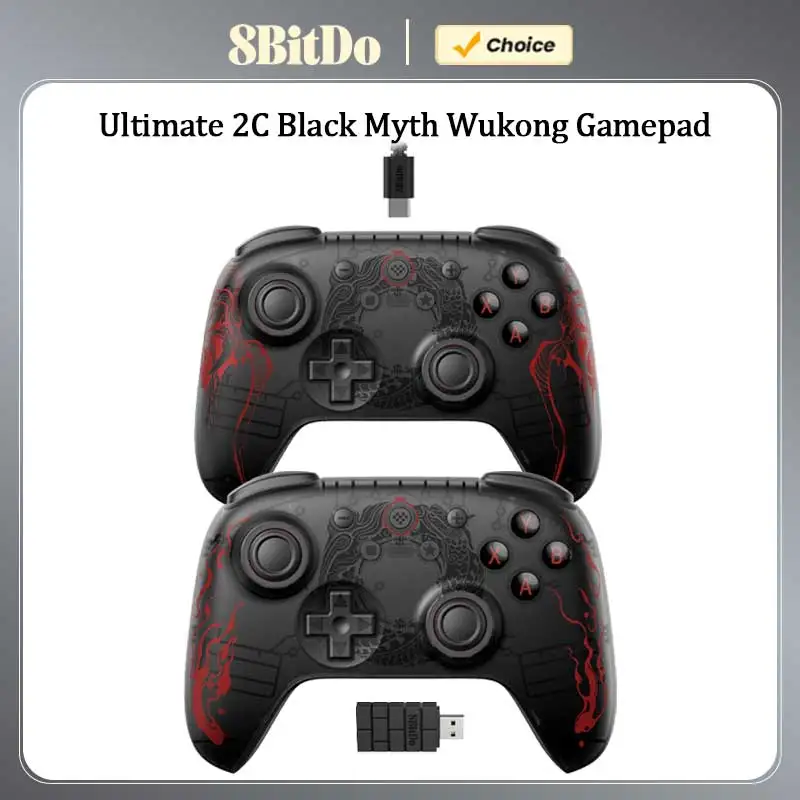 8BitDo-Ultimate-2C-Wireless-Game-Controller-Wired-Gamepad-Black-Myth ...