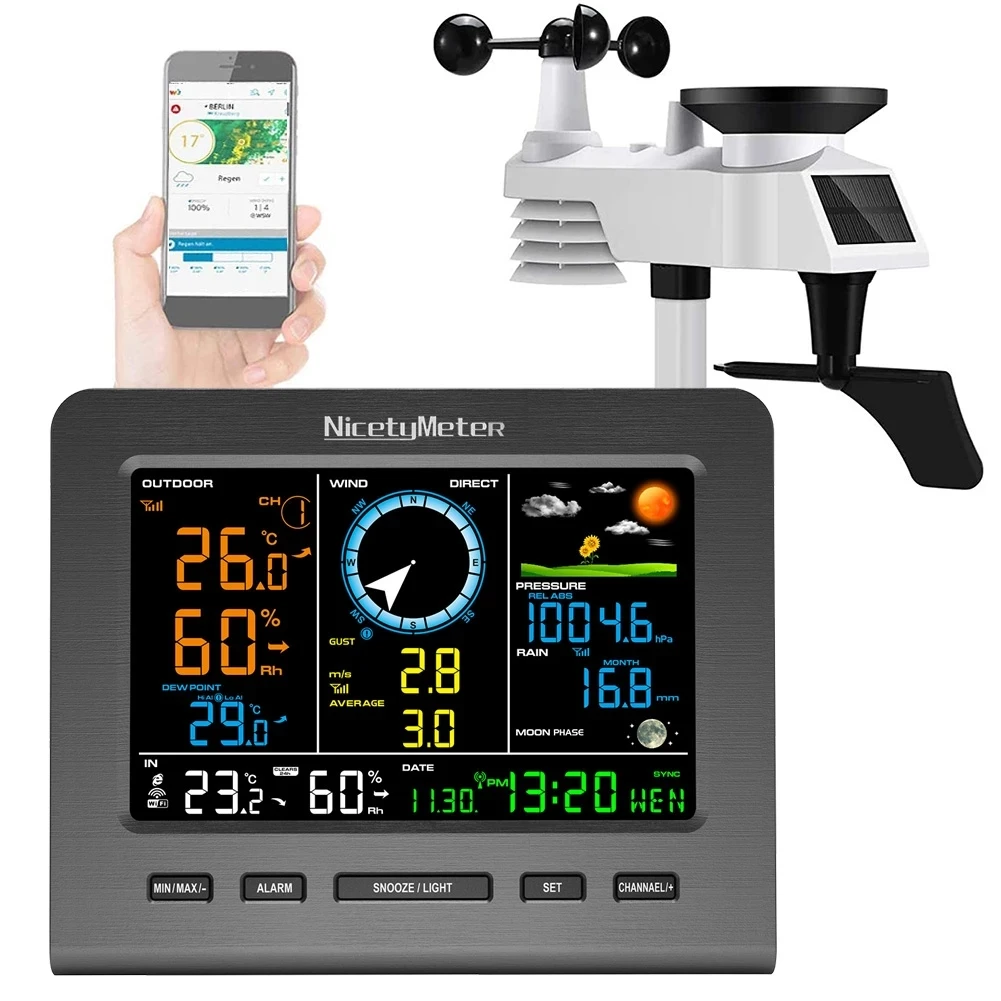 Internet-Wireless-Weather-Station-Weather-Forecast-Temperature-Pressure ...
