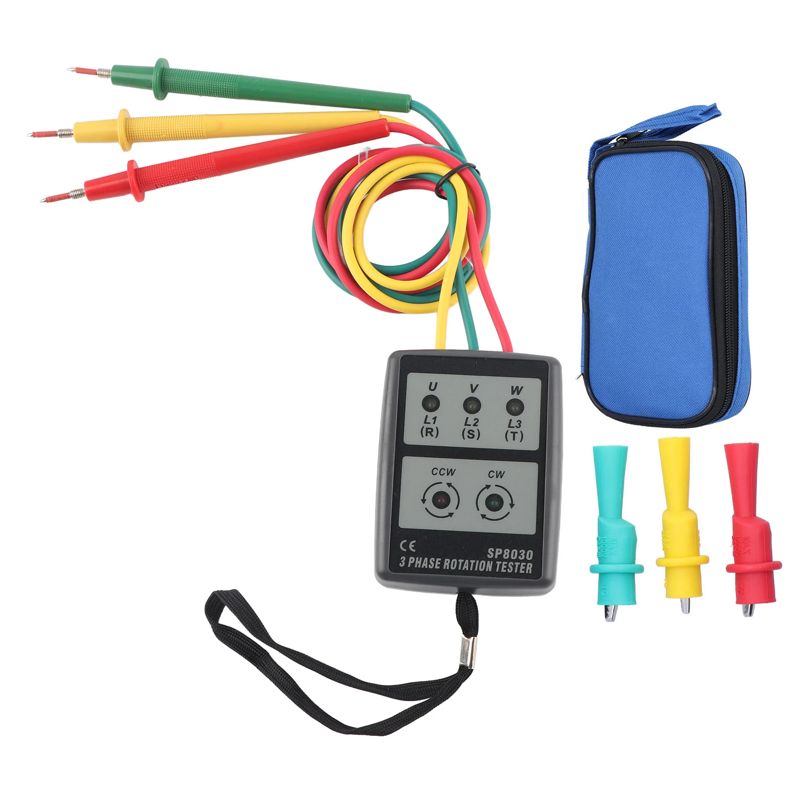 Rotation-Tester-Handheld-Phase-Rotation-Meter-Phase-Sequence-Meter-for ...