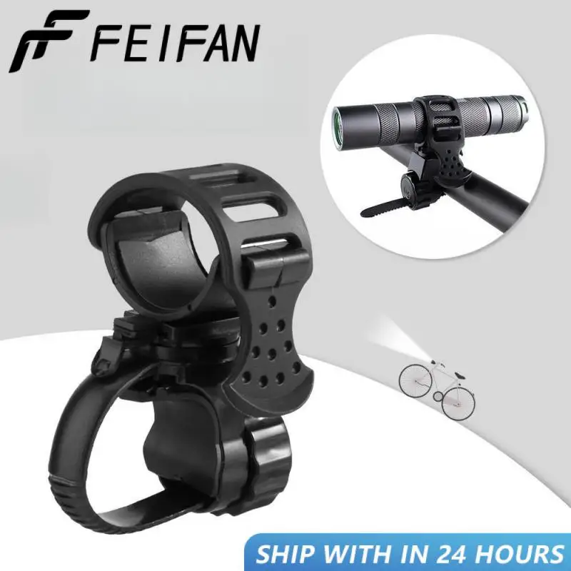360-Degree-Cycling-Clip-Clamp-Rotation-Bike-Flashlight-Torch-Mount-LED ...