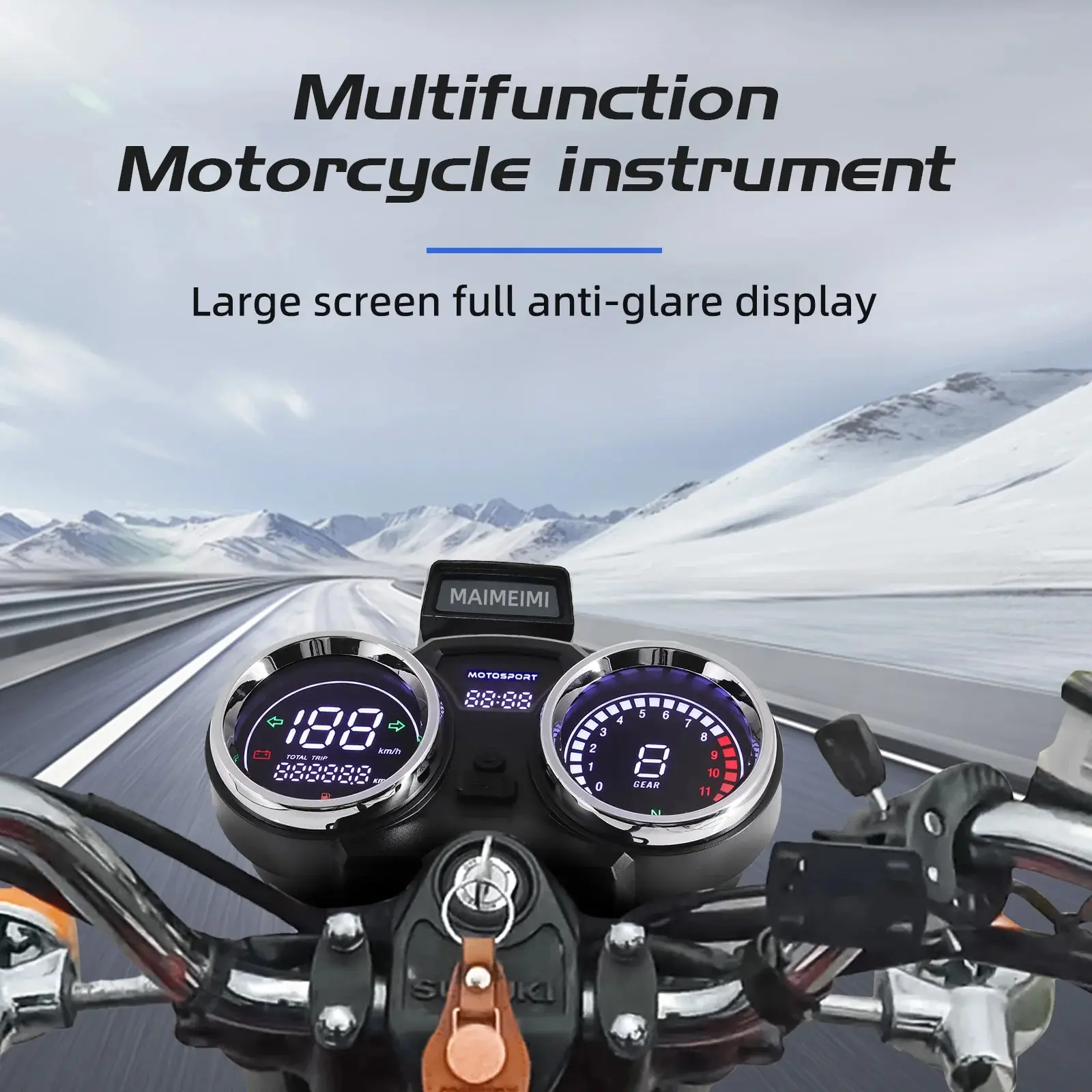 Motorcycle-Speedometer-Digital-Instrument-Assembly-Screen-Electronic ...