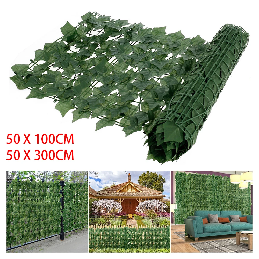 Artificial-Leaf-Hedge-Screen-Wall-Privacy-Screen-Hedge-Artificial-Ivy ...