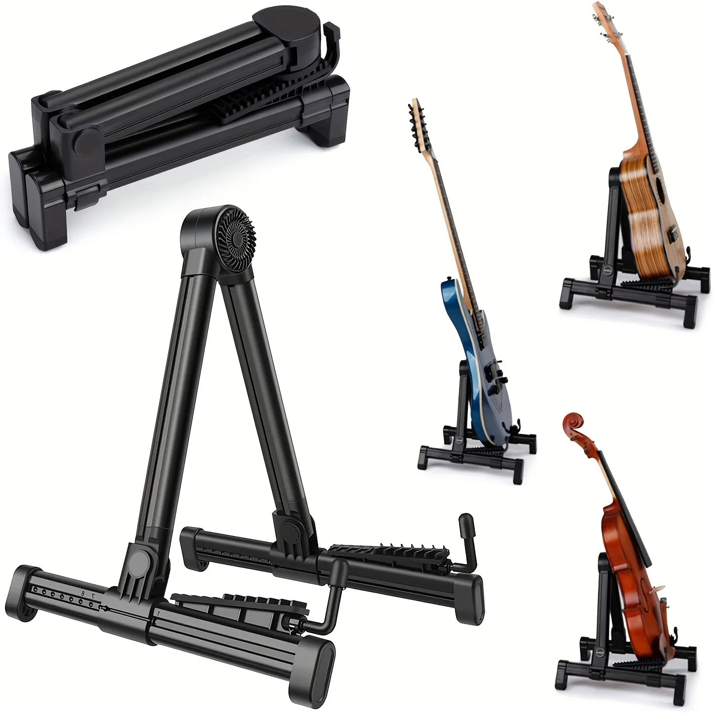 Miwayer-Guitar-Stand-Folding-A-Frame-Floor-Universal-ABS-for-Acoustic ...