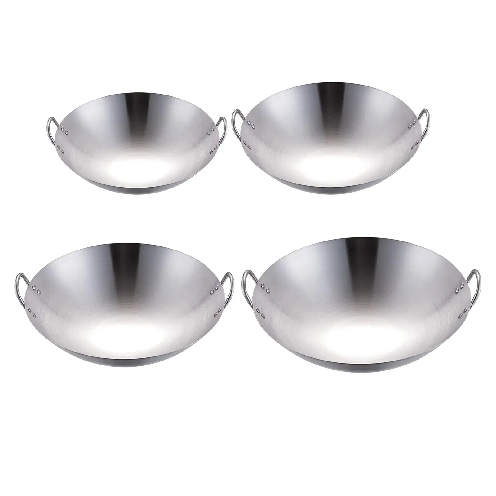 Cookware Frying Pan F Wok | Frying Pan Wok Steel | Pots Cooking Wok ...