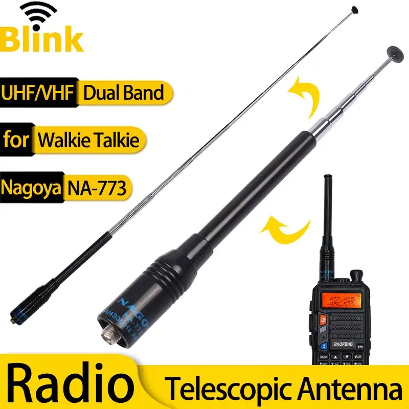 Handheld-Telescopic-Antenna-UHF-VHF-Two-Way-Radio-Antenna-for-YAESU ...