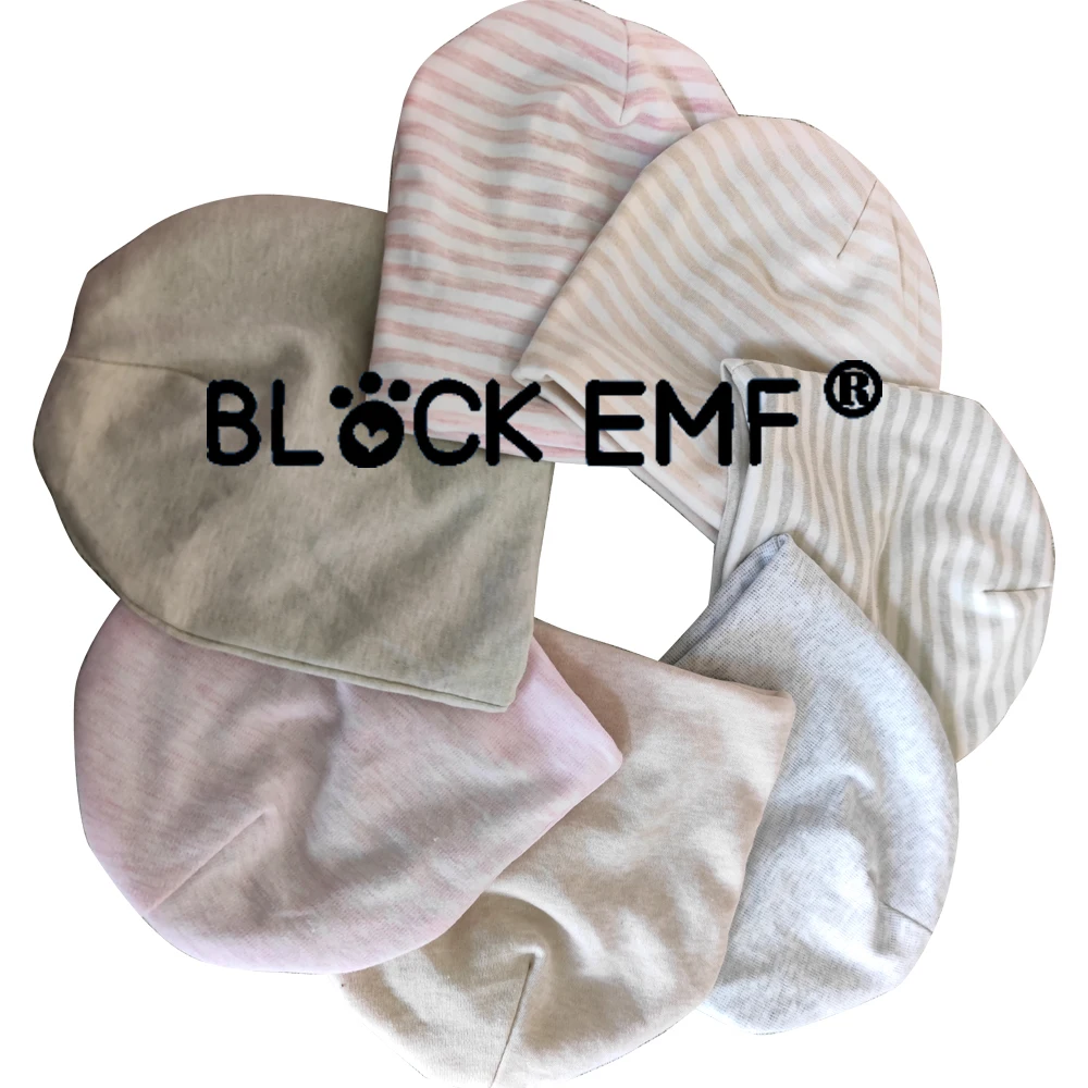 Block Emf 5g Anti-radiation, Protective Baby Hat/beanie Cap Blocking Rf ...