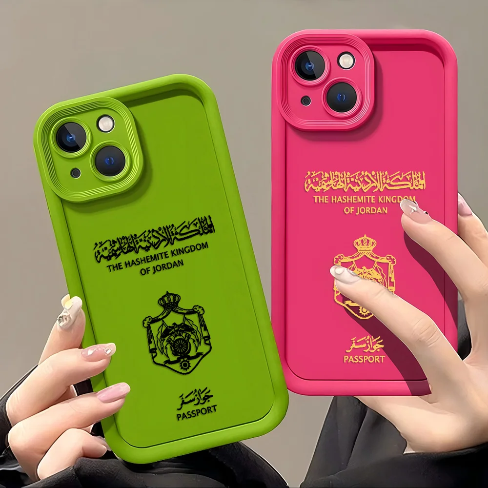 Jordan Passport Phone Case for iPhone 17 16e 16 15 14 13 12 11 Air Pro ...