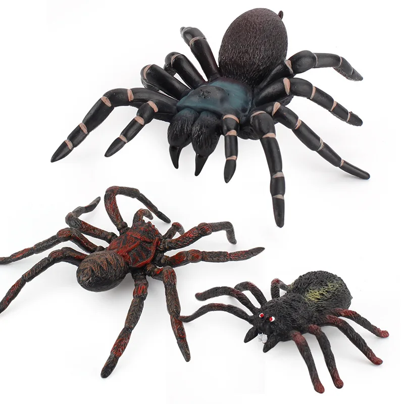 Simulated-Spider-Figurines-Wild-Animals-Toys-Model-Surprise-Action ...