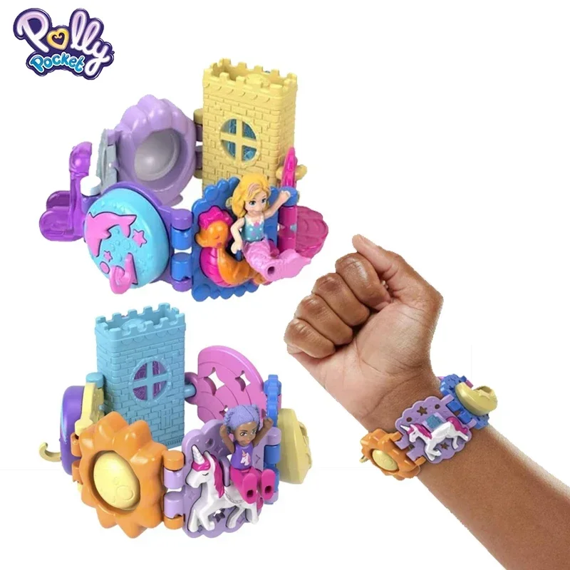 Mattel-pulsera-de-bolsillo-Polly-Original-Mini-mu-eca-Minis-Escena-de ...