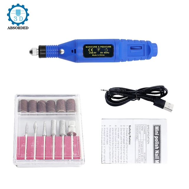 3D Printing Parts Electric Drill File Set for Polishing Crafts Electric ...