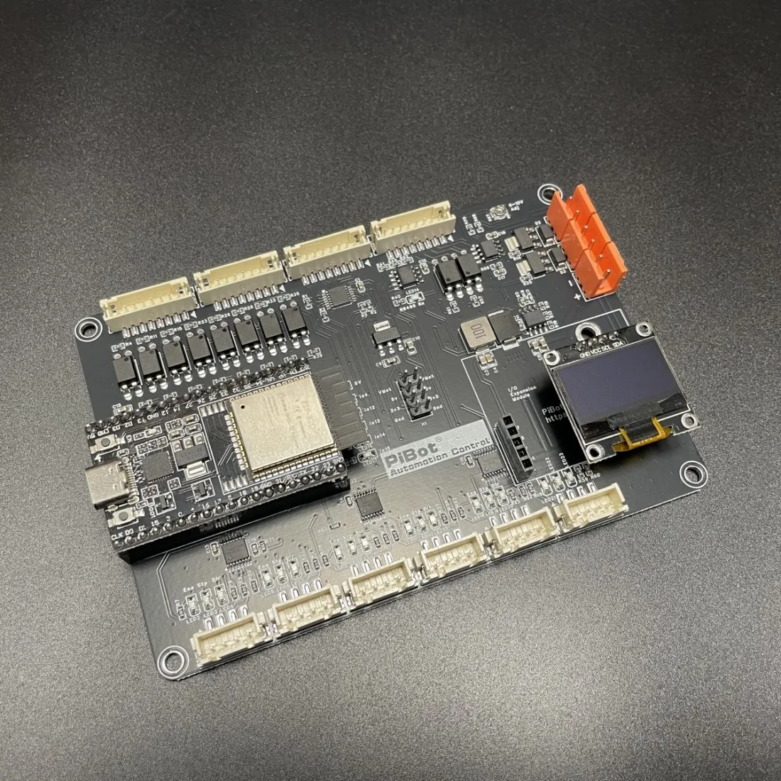 PiBot FluidNC GRBL Laser CNC Controller V4.7 B (only the 4.7B shield ...
