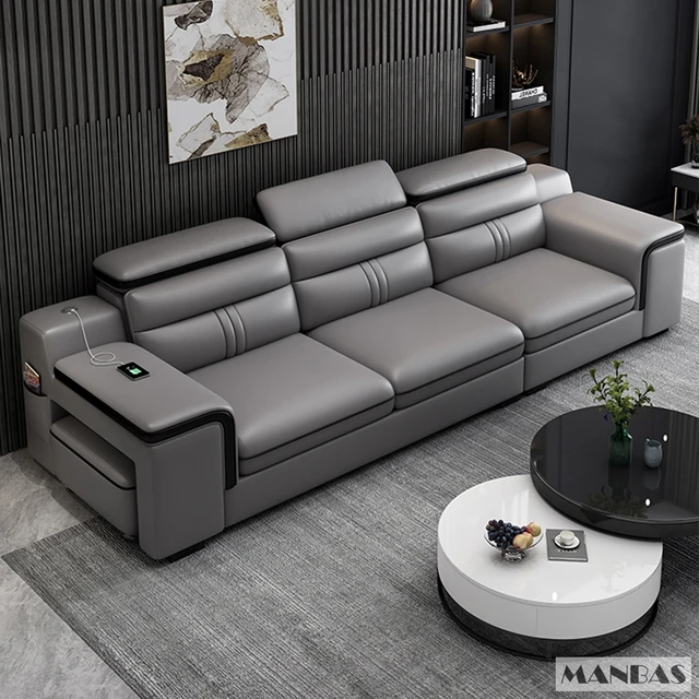 Create the Ultimate Living Room with the Linlamlim Smart Leather ...