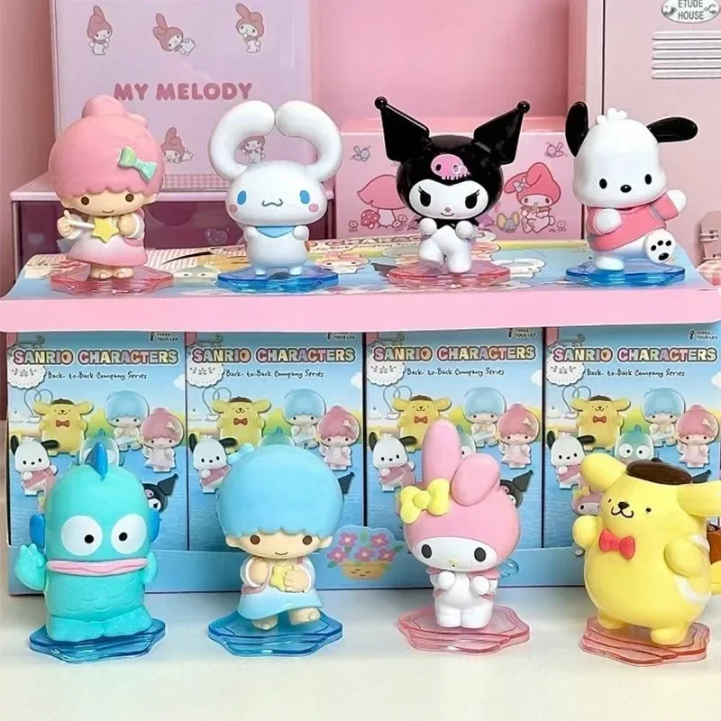 Sanurgente-Kuromi-My-Melody-Cinnamoroll-Pochacco-Anime-Figure-Dessin ...