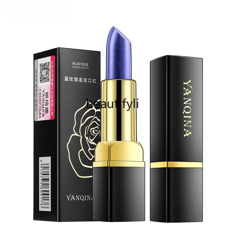 zq-Blue-Fairy-Princess-Lipstick-Temperature-Gradient-Waterproof-Makeup ...