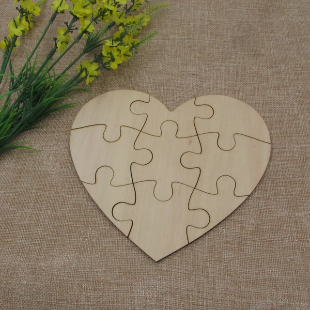 Unfinished Heart Puzzle