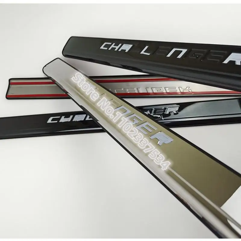 Car-Styling-auto-door-sill-protector-for-Dodge-Challenger-accessories ...