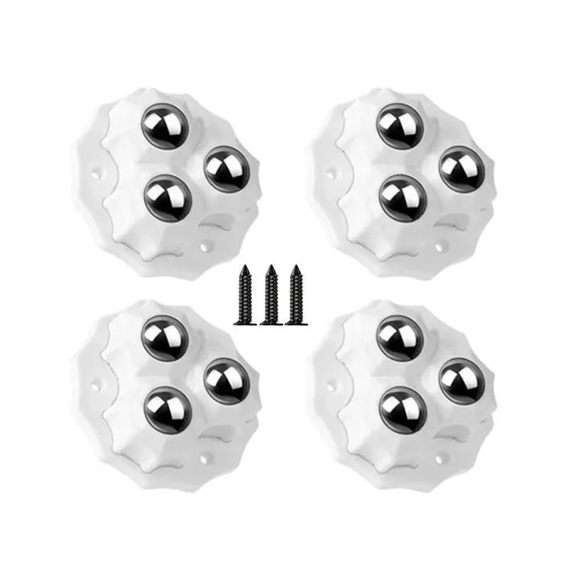 Mini-Caster-Wheels-4-PCS-Sticky-Pulley-360-Degree-Rotating-Appliance ...
