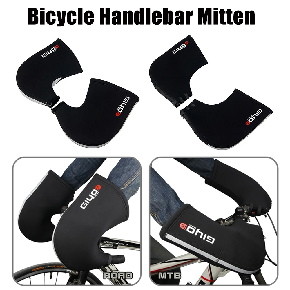 Winter-Thermal-Bike-Bar-Mitts-Gloves-with-Reflective-Strip-Mountain ...
