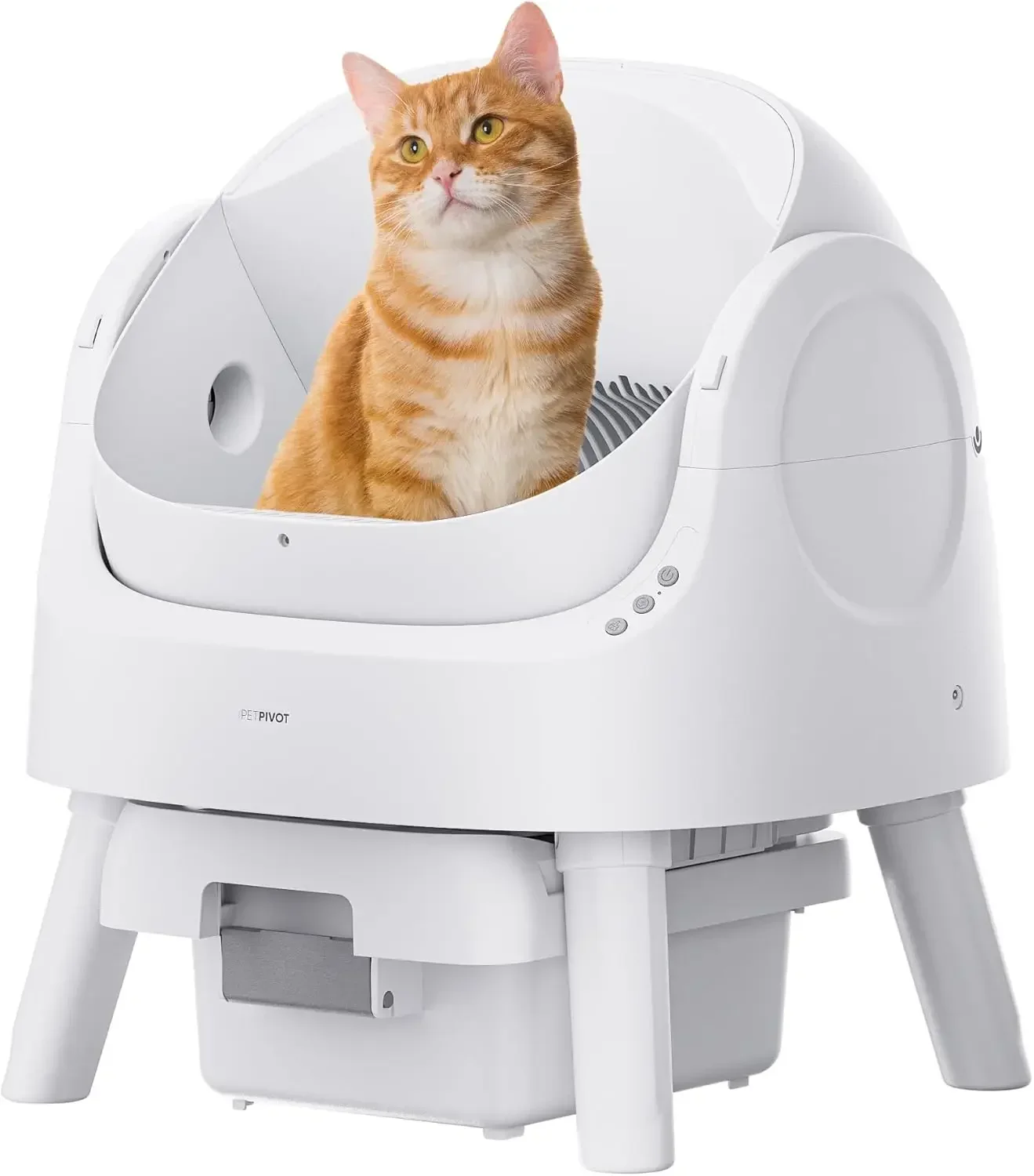 Self-Cleaning-Cat-Litter-Box-Open-Top-Litter-Box-for-Multiple-Cats ...