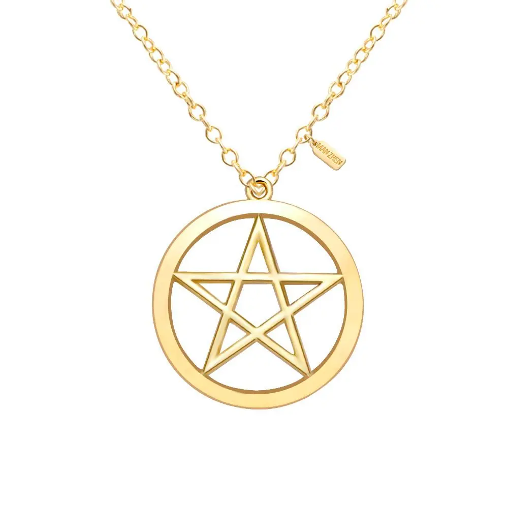 Supernatural-Star-Pentagram-Pentacle-Pendant-Necklace-Wicca-Pagan ...
