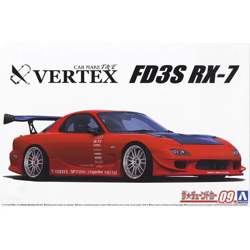 Aoshima-Vertex-FD3S-RX-799-Ve-culo-Esportivo-de-Corrida-Kit-De-Montagem ...