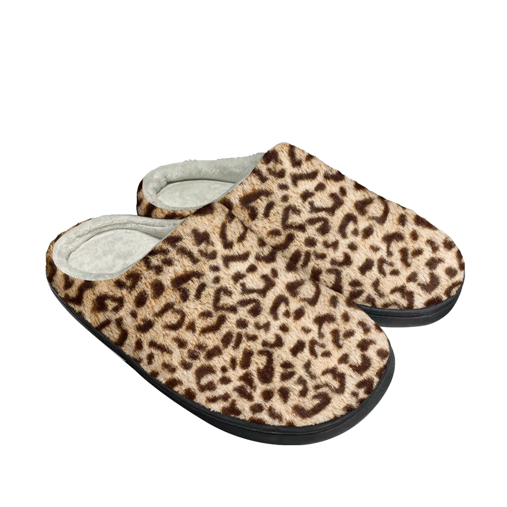 Hot-Leopard-Print-Fashion-Cotton-Custom-Slippers-Mens-Womens-Sandals ...