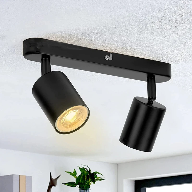 Adjustable-LED-Spotlight-for-Clothing-Store-Wall-Background-Track-Light ...