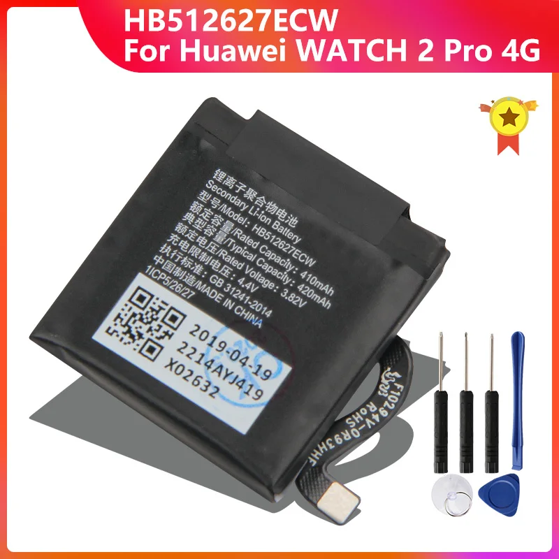 HB512627ECW Watch Battery for Huawei WATCH GT FTN-B19 WATCH2 Pro 4G EO ...