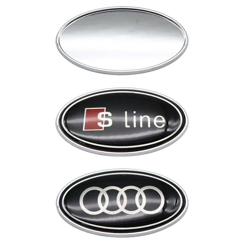 Metal-Car-Badge-Sticker-Rear-Tail-Trunk-Side-Body-Emblem-For-Audi-TT-A2 ...