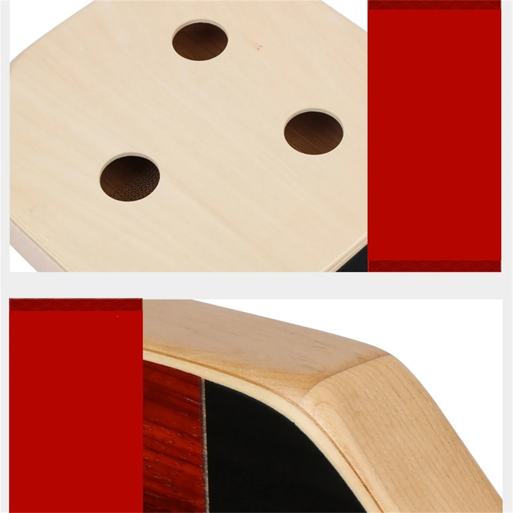With-Carry-Bag-Cajon-Birch-Black-Wood-Cajon-Box-Drum-Compact-Croton ...