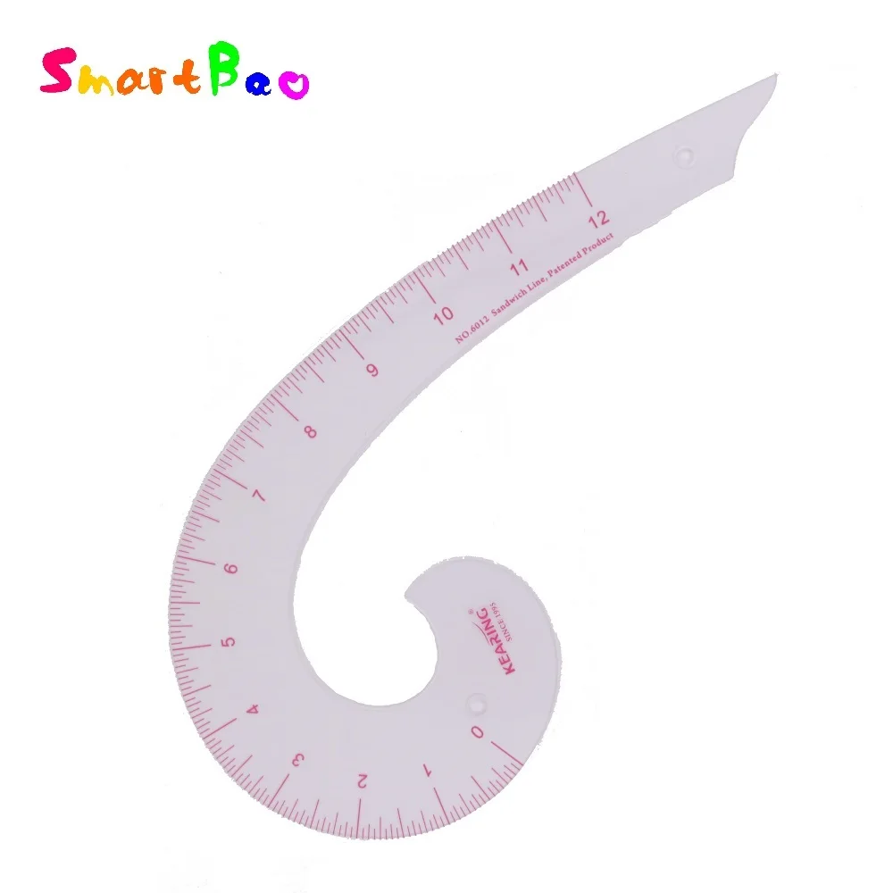 12 Inch Curved Ruler Sleeve Pants Armhole Ruler Sewing Tailor Rulers ...