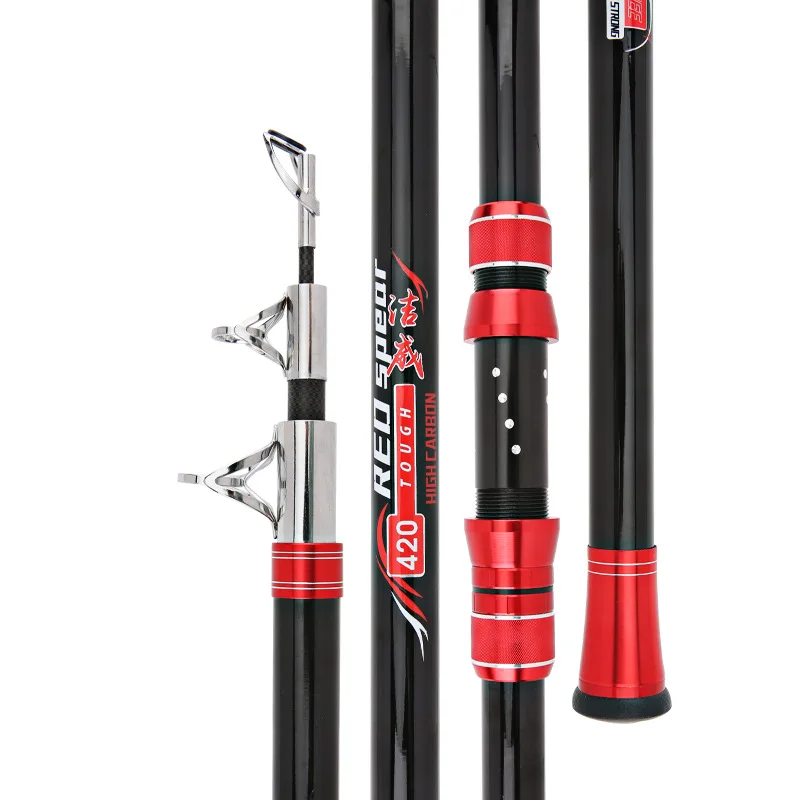 Pure Carbon Long-Cast Anchor Rod (Fishing Equipment) - 4.5m/4.2m, Large ...