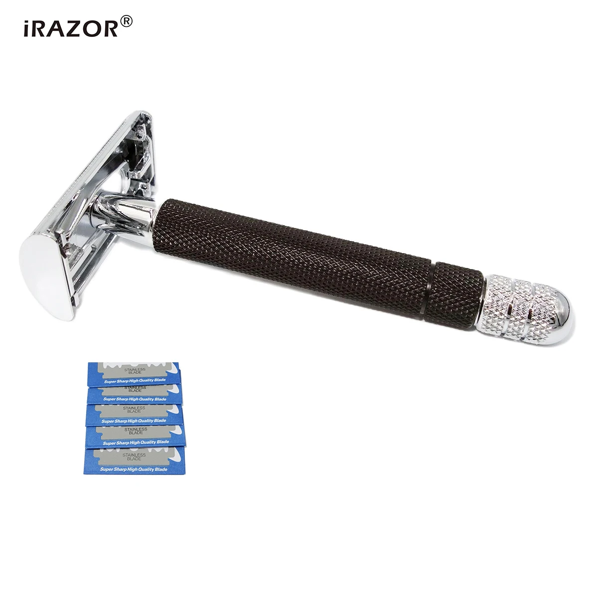 iRAZOR-Professional-Butterfly-Open-Double-Edge-Barber-Safety-Razor ...