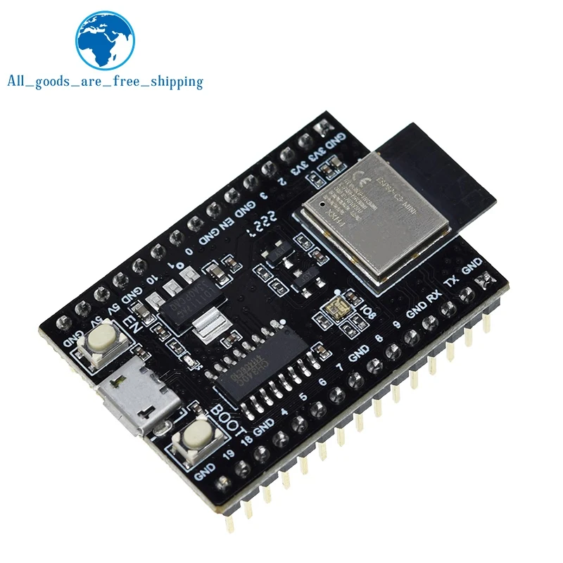 ESP32-C3-Development-Board-WiFi-Bluetooth-5-0-Equipped-With-ESP32-C3 ...