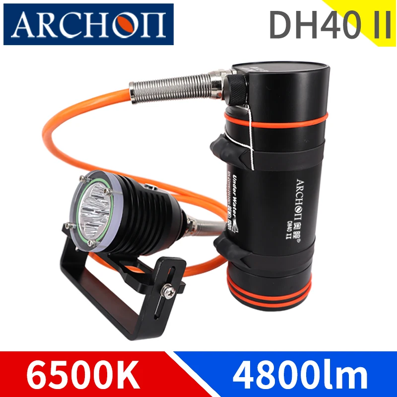 DH40 II 6500K Large diving lights PRO diving lighting photography lamp ...