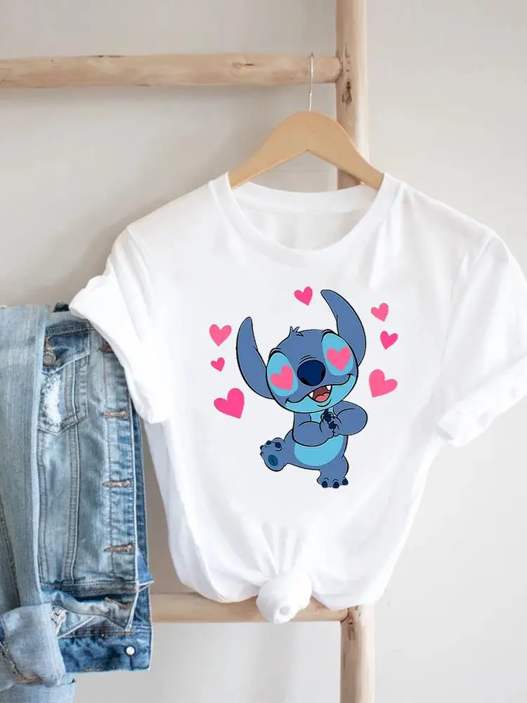 Camiseta con estampado de Disney para mujer, ropa con estampado de ...