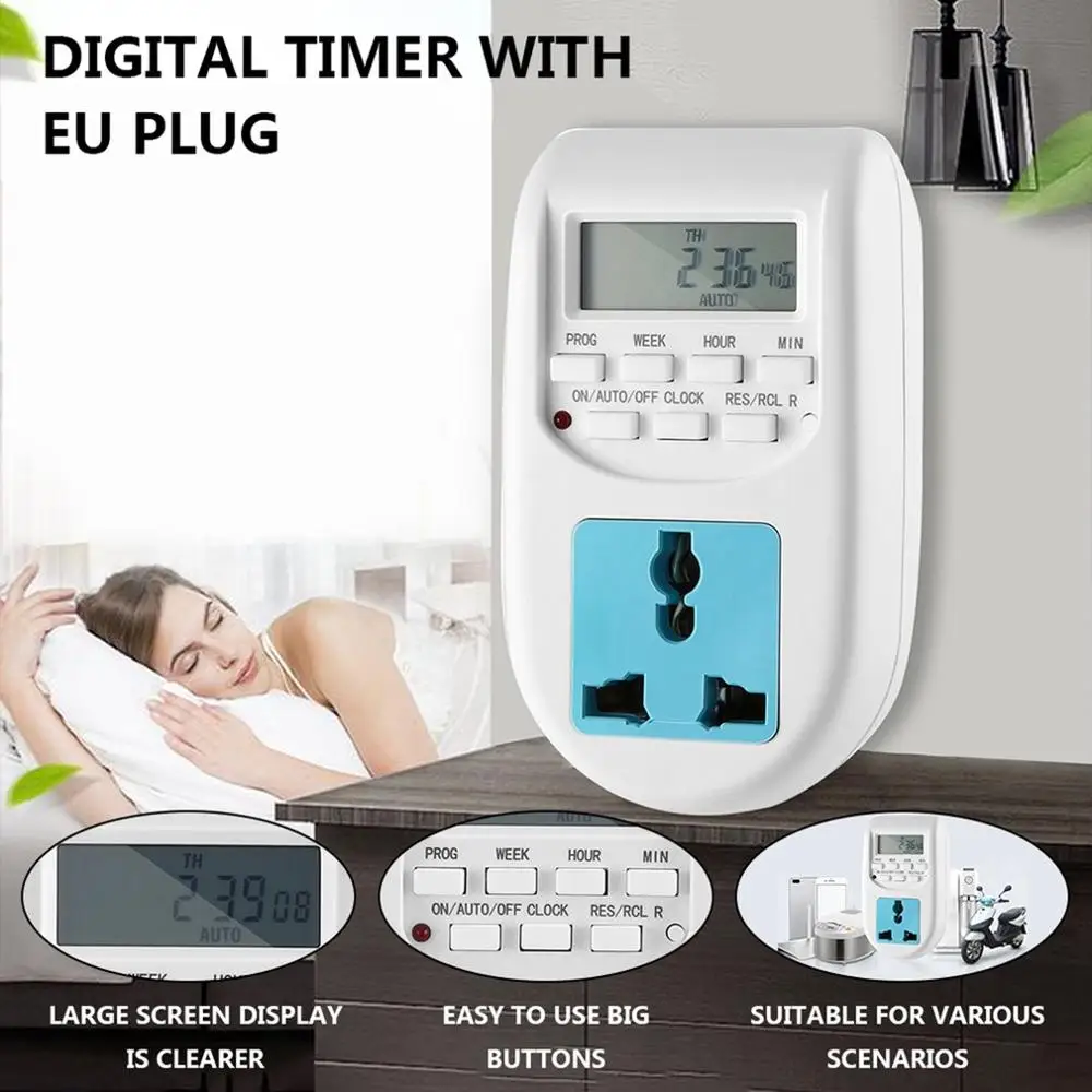 EU-Plug-New-Energy-Saving-Timer-Programmable-Electronic-Timer-Socket ...