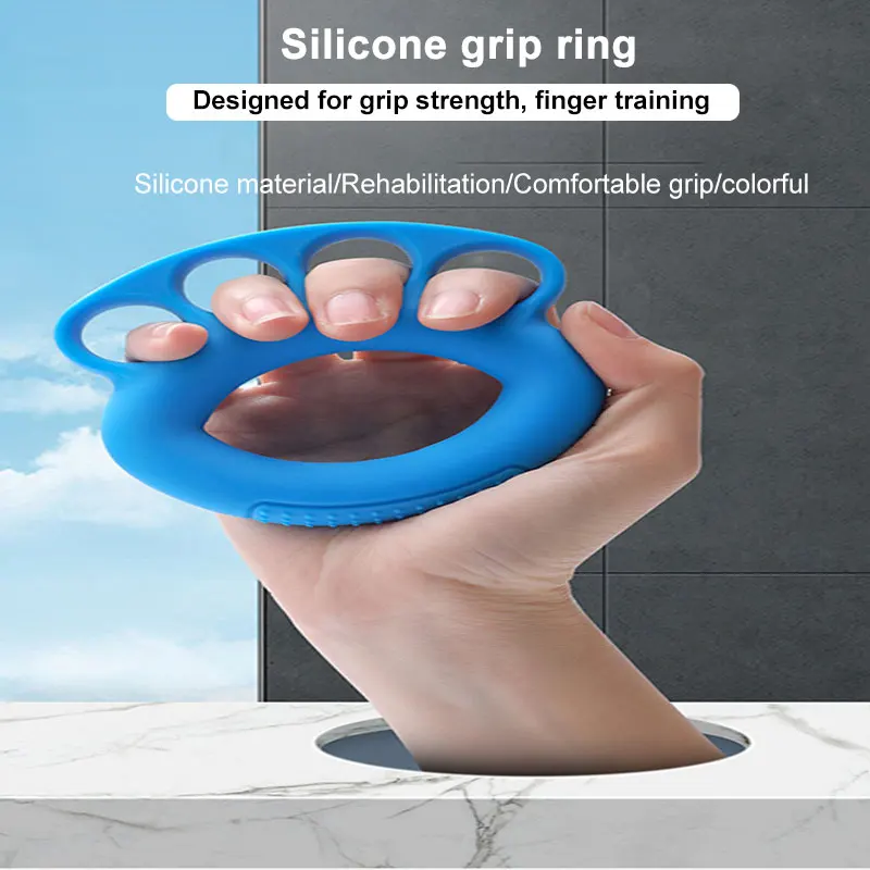 Ivoire - Anneau de remise en forme des doigts en Silicone antidérapant ...