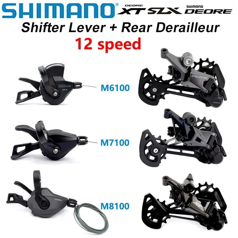 SHIMANO-DEORE-XT-M6100-M7100-M8100-M8120-M7120-12-Speed-Mountain-Bike ...