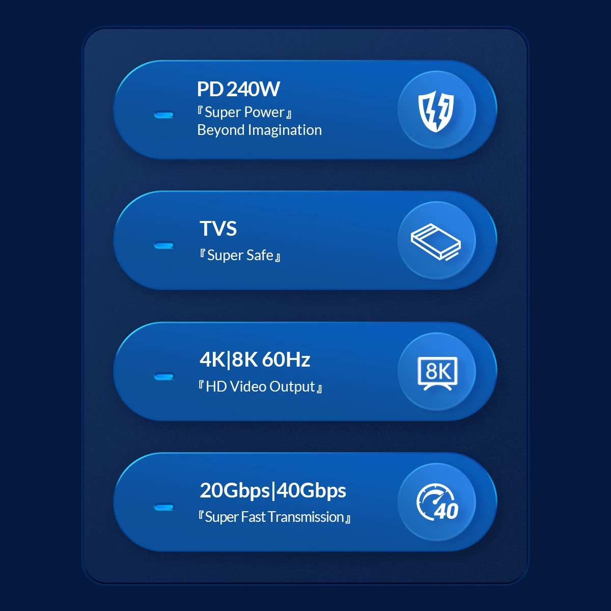 8K adatfolyamot és 240 wattot képes átvinni az Orico USB4 kábel