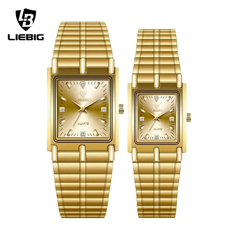 LIEBIG-Luxury-Stainless-Steel-Bracelet-Quartz-Watches-Male-Ladies-Clock ...
