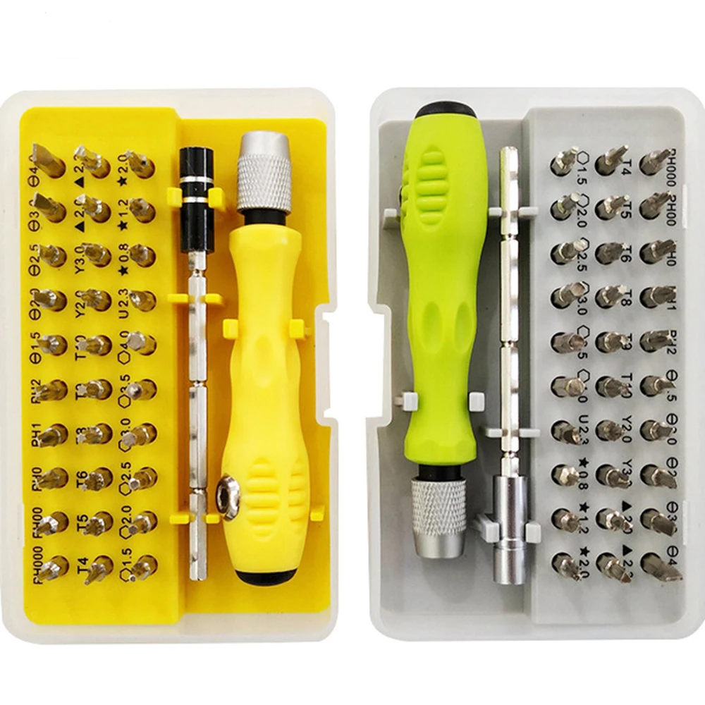 32 1 Screwdriver Set Precision Mini Magnetic Bits Kit Phone - AliExpress