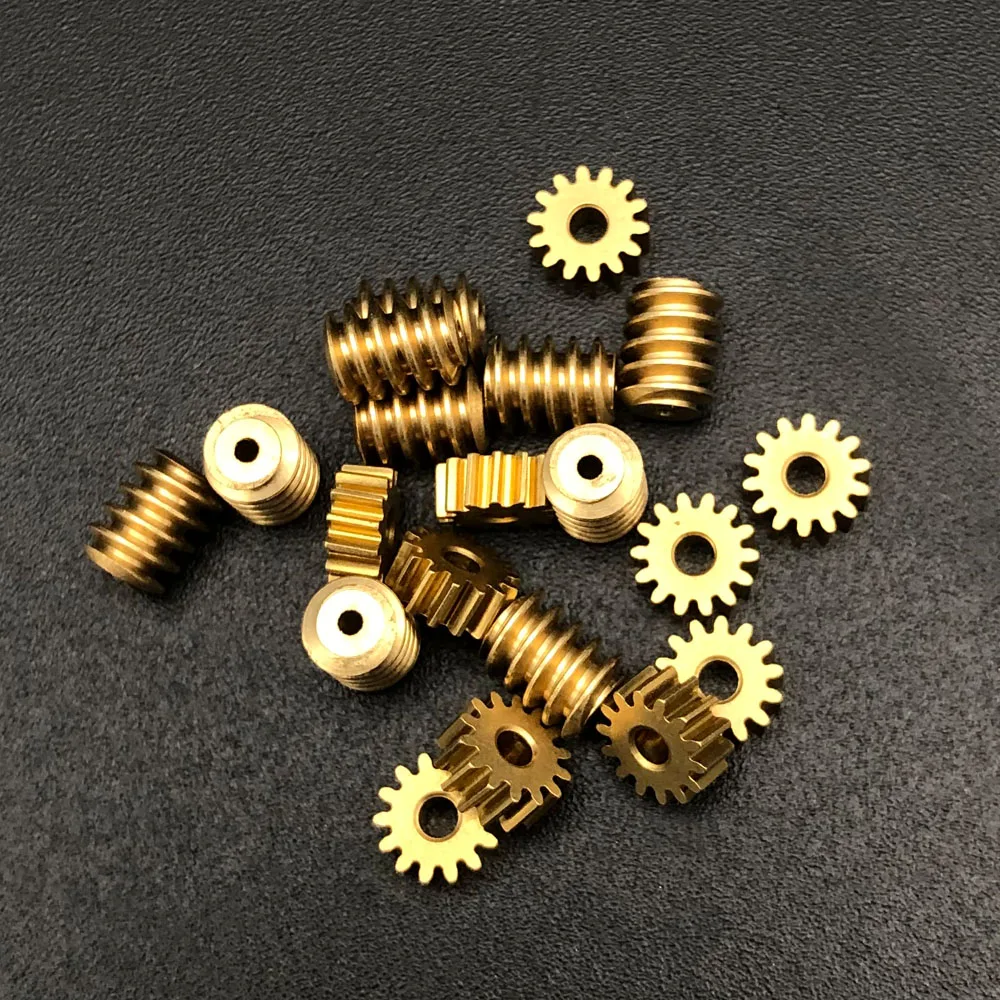 0,3 M 0,3 módulo 0,98 MM 1A engranaje helicoidal de latón diámetro ...