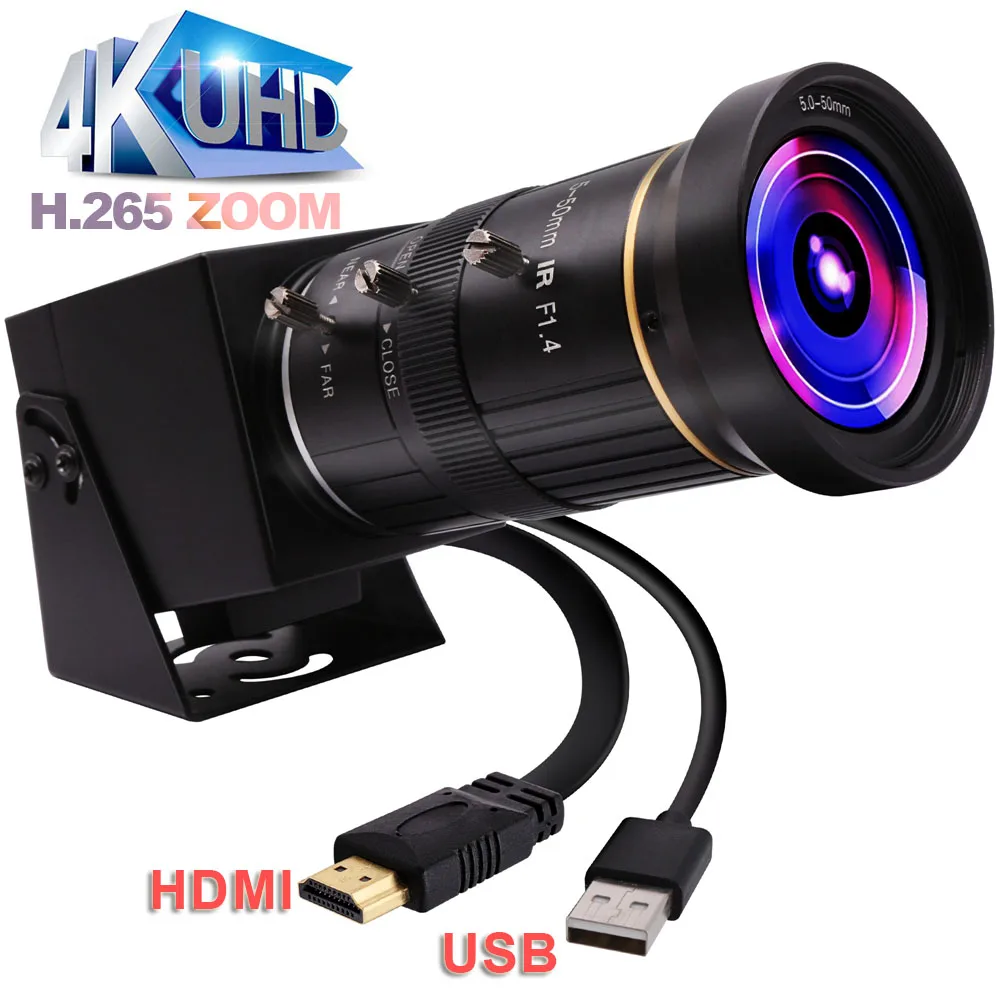 ELP-HDMI-Camera-Optical-Zoom-Video-Conference-Camera-Digital-Zoom-4K-USB-Webcam-HDMI-Live ...