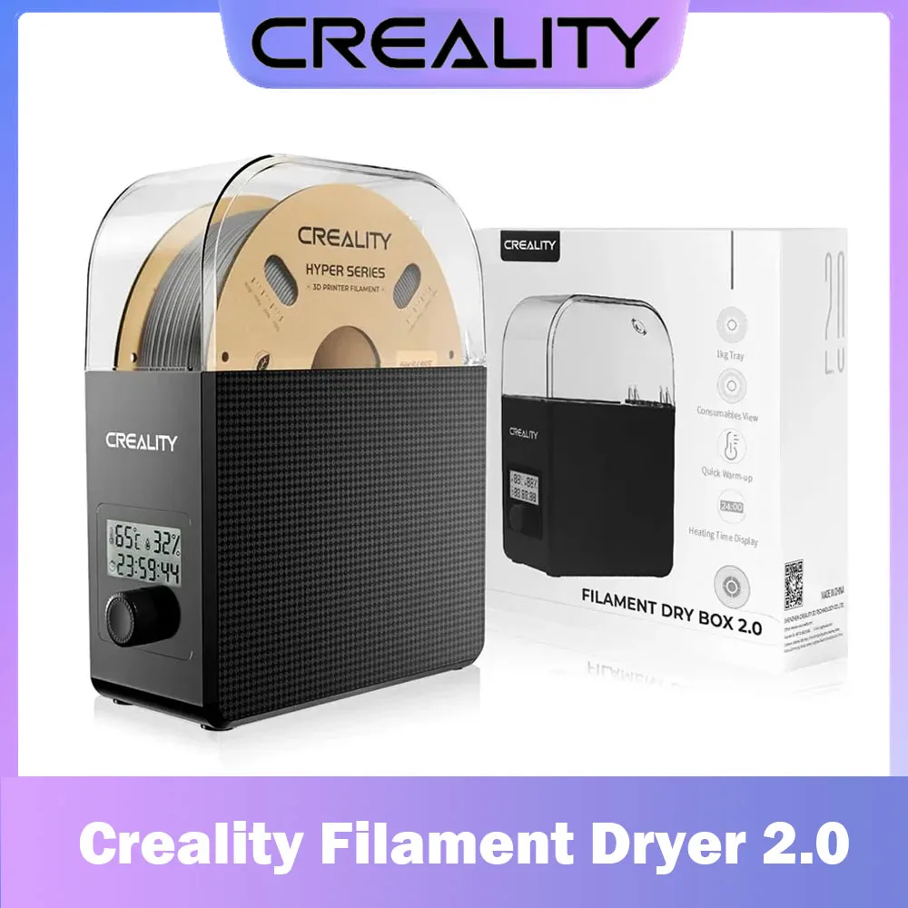Creality-Filament-Dryer-2-0-Filament-Dehydrator-3D-Printer-Spool-Holder ...
