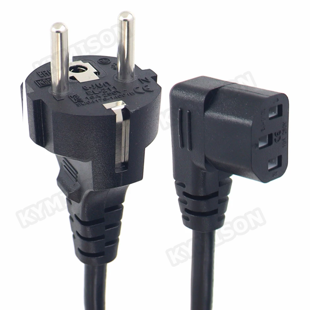 CEE7-7-European-Straight-Schuko-to-IEC-C13-Power-Cords-H05VV-F-0-75mm ...