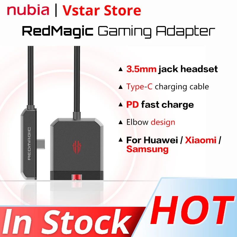 Original Nubia RedMagic Gaming Expansion Dock for RedMagic6/6pro Gaming ...