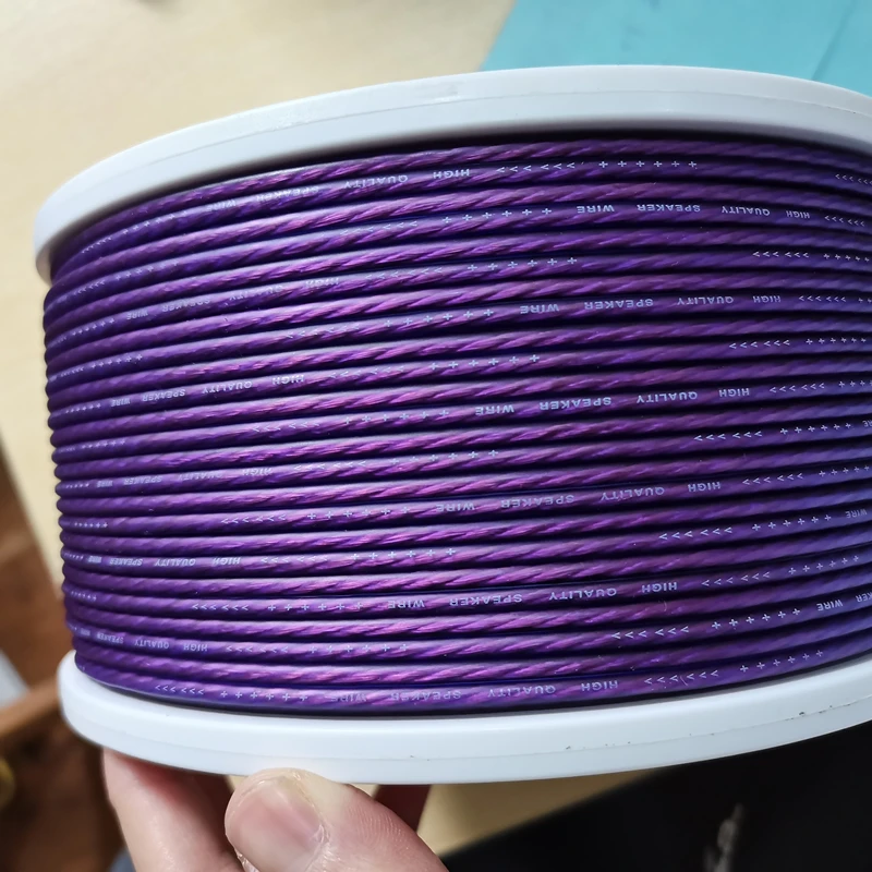 CopperOFC 14GA 16GA 18GA Horn Cable Car Stereo Hi-Fi Purple Car ...