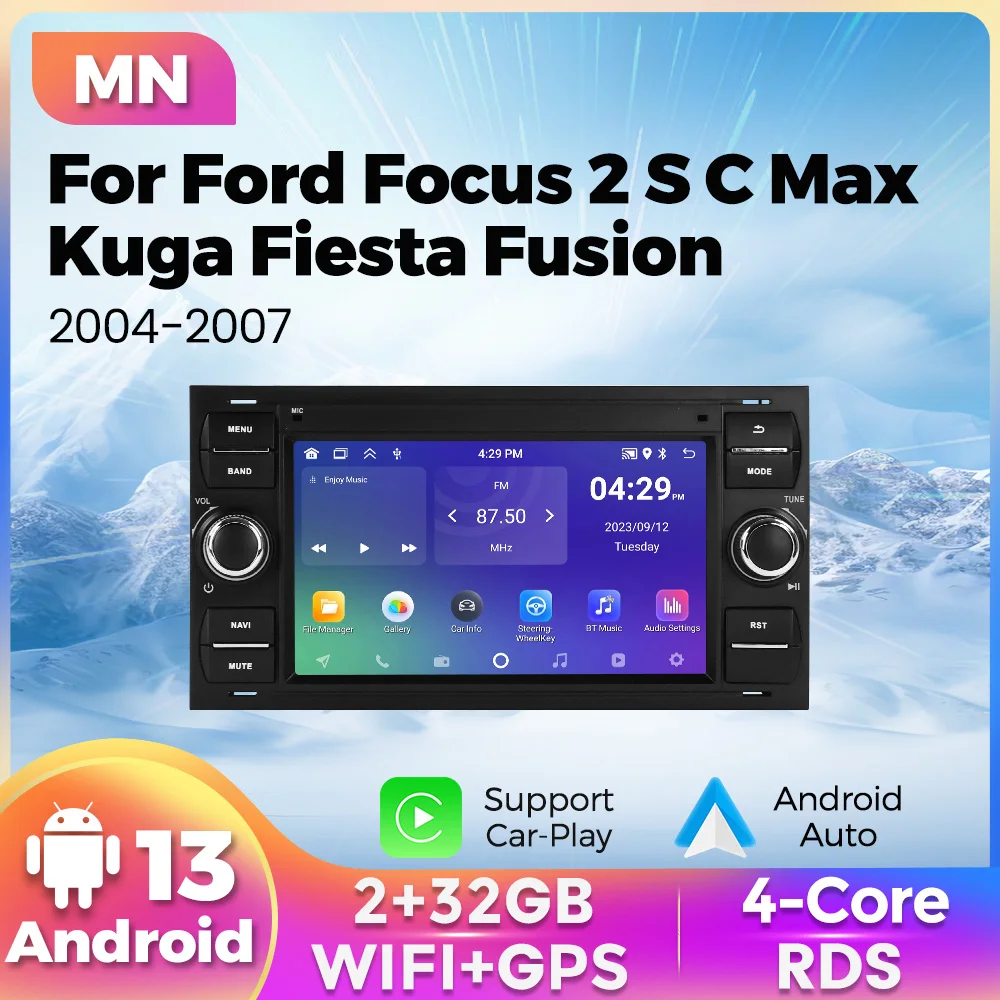 7Inch-Car-Stereo-Multimedia-Player-For-Ford-Focus-2-S-C-Max-Kuga-Fiesta ...